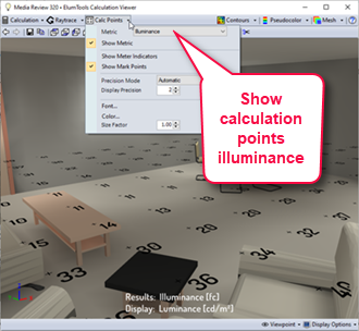 Calculation Viewer - Calc Points
