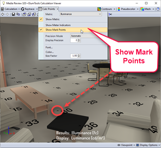 Calculation Viewer - Calc Points