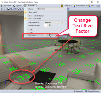 Calculation Viewer - Calc Points