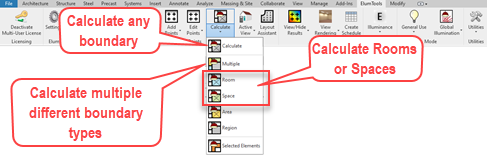 Select Room or Space