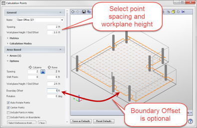 Add Calculation Points